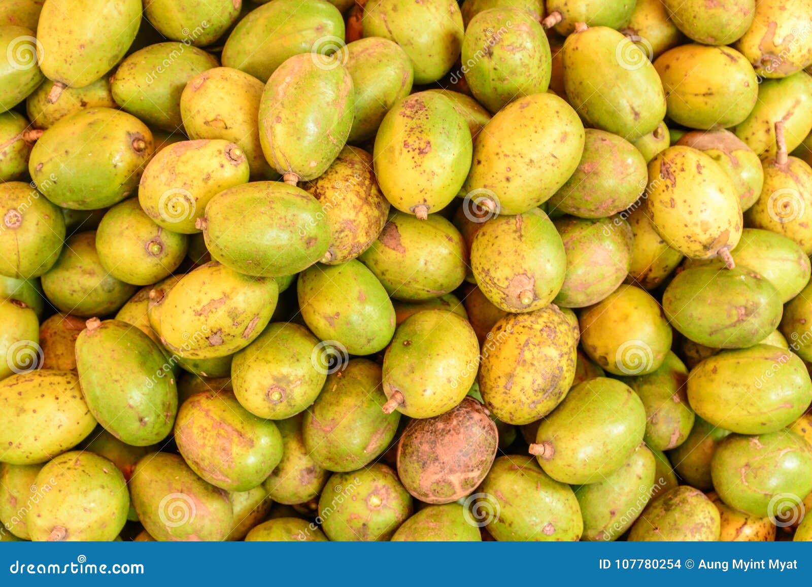 Closeup Photo of Fresh and Green Fruit, Ambarella Stock Photo - Image ...