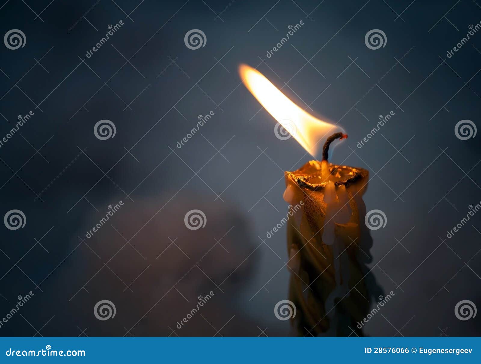 Closeup Photo of Little Candle Flame Stock Photo - Image of flame ...