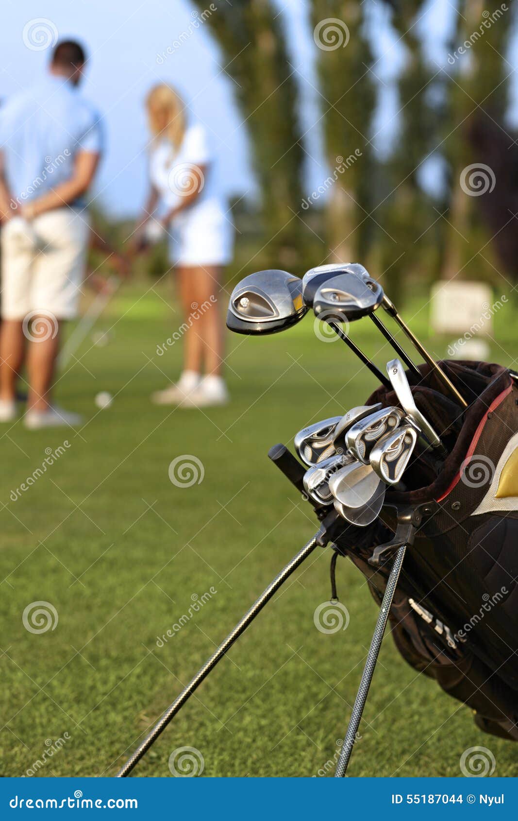 Closeup Photo of Professional Golfing Kit Stock Photo - Image of golf ...