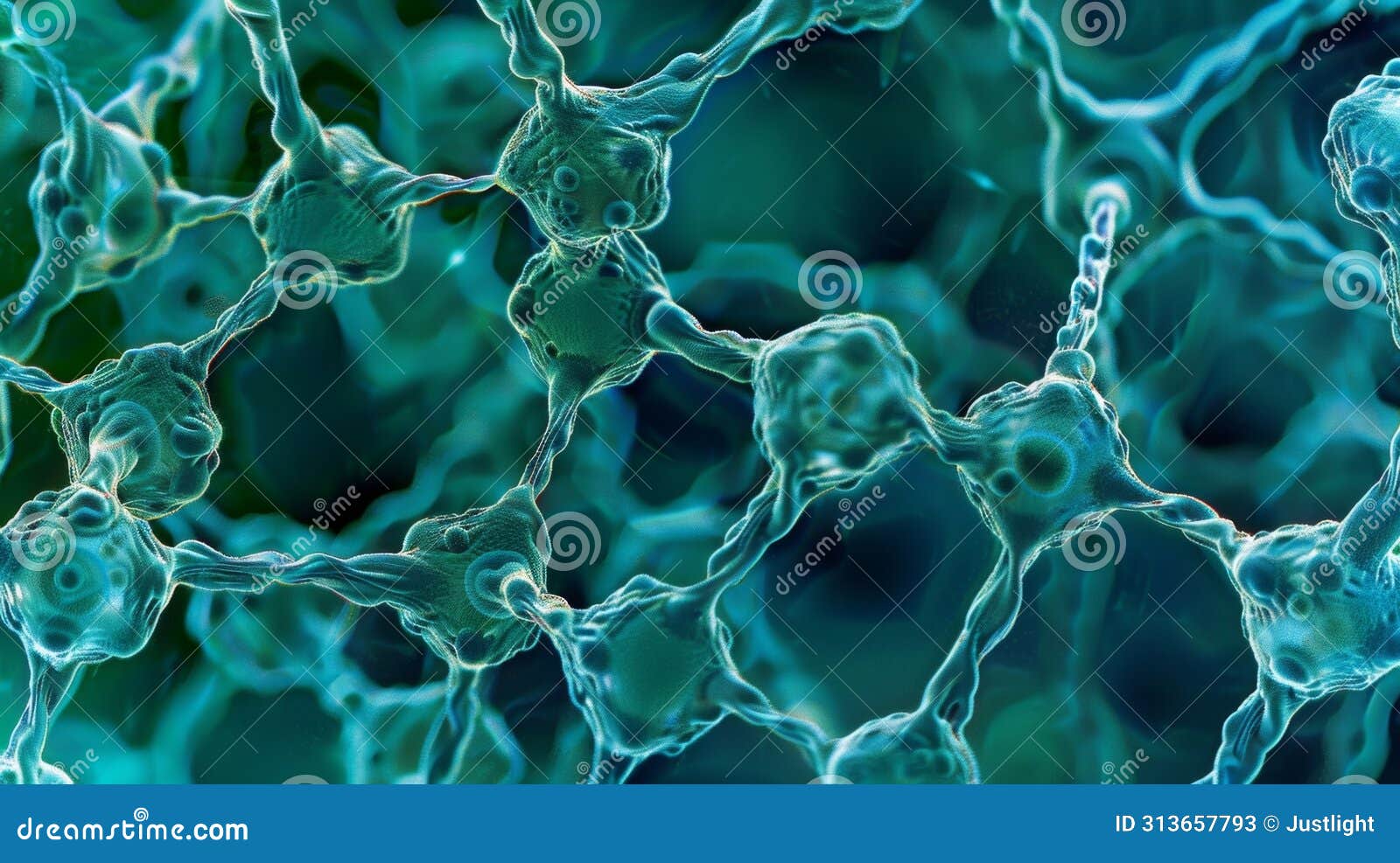 A Closeup Photograph of a Biofuel Molecule Under a Microscope Revealing ...
