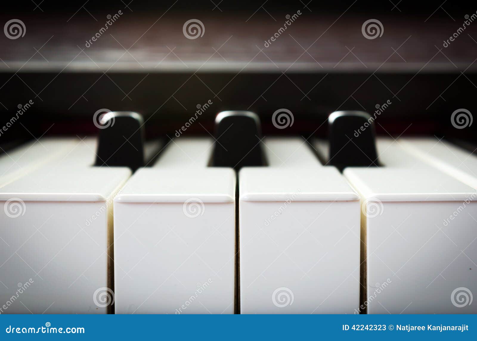 Closeup piano keyboard stock image. Image of textured - 42242323