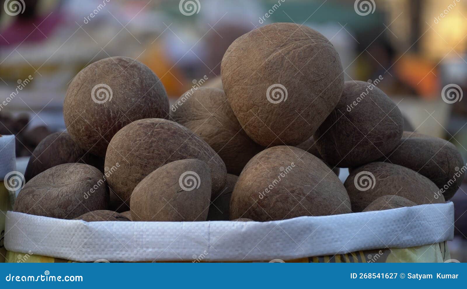 Closeup Picture of Coconut Gola Stock Image - Image of healthy, coconut ...