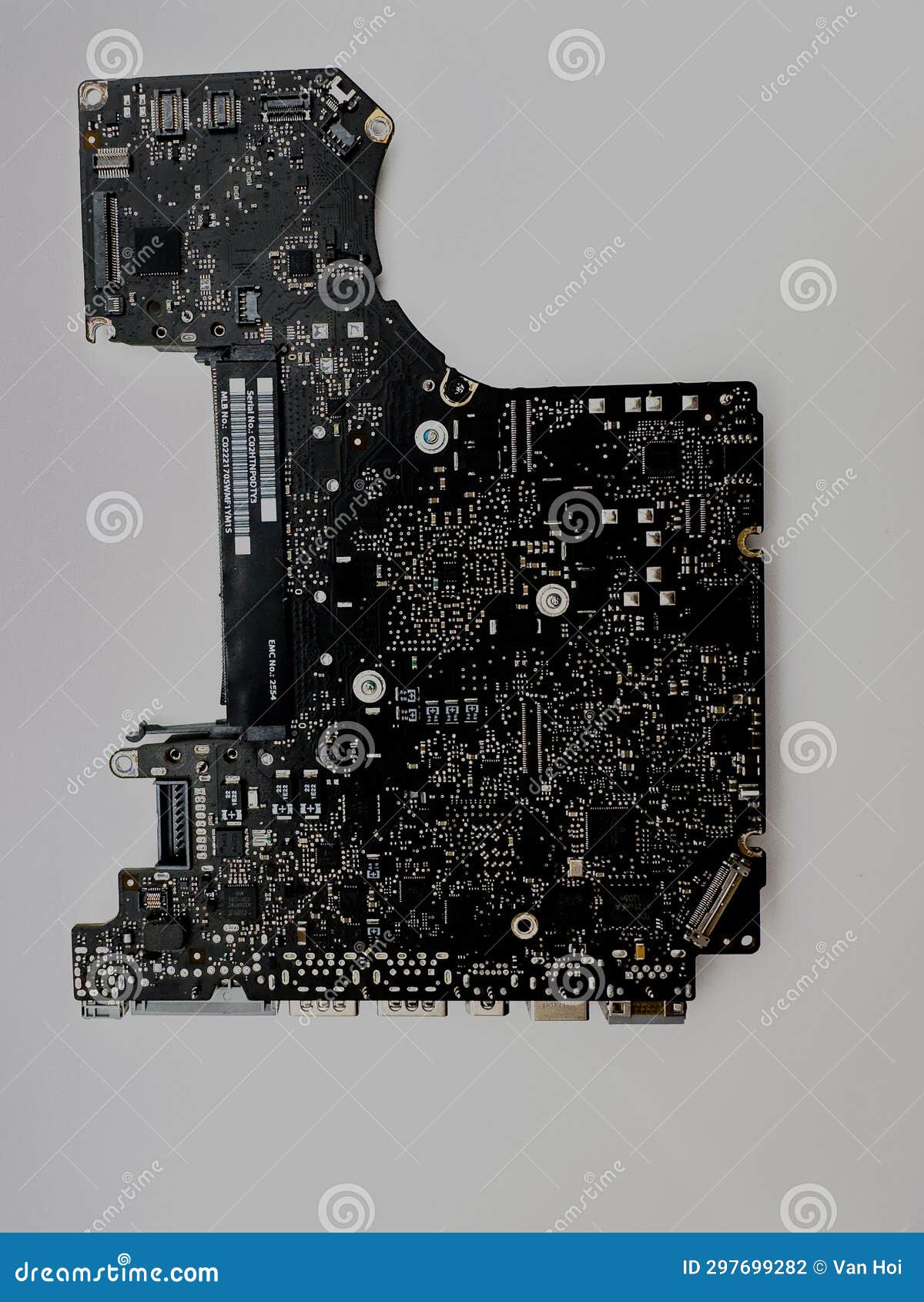 Closeup Picture of Inside a Macbook Pro. Stock Photo - Image of closeup ...