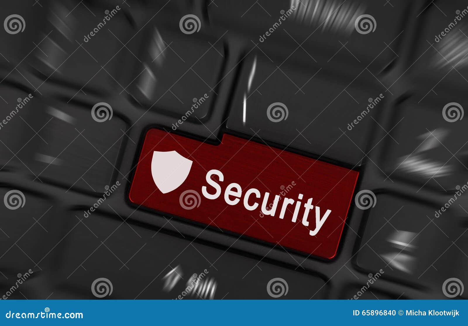 Closeup Picture of Security Button Stock Photo - Image of media ...