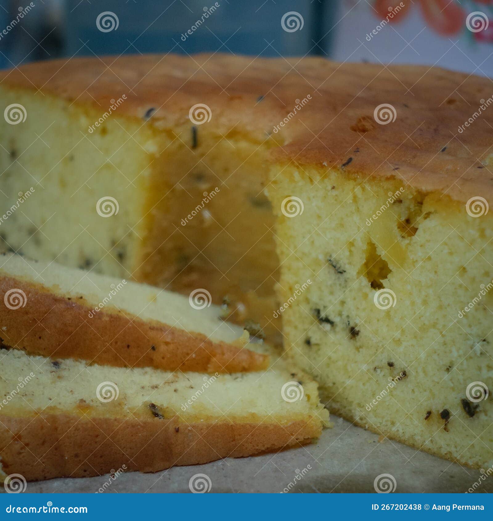 Closeup Picture of the Sliced Cake Stock Photo - Image of cake, healthy ...