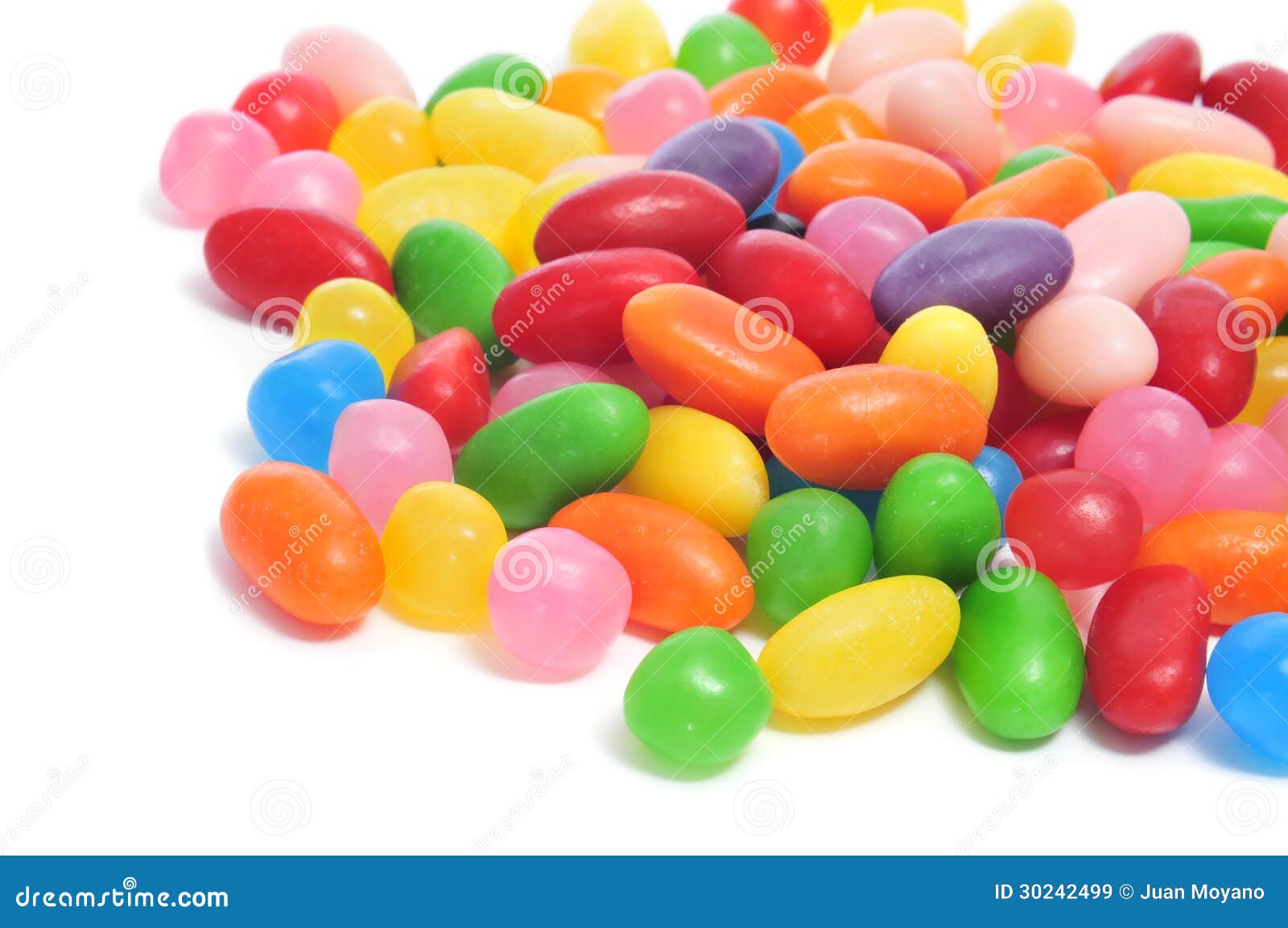 Jelly beans stock image. Image of colors, food, lollies - 30242499