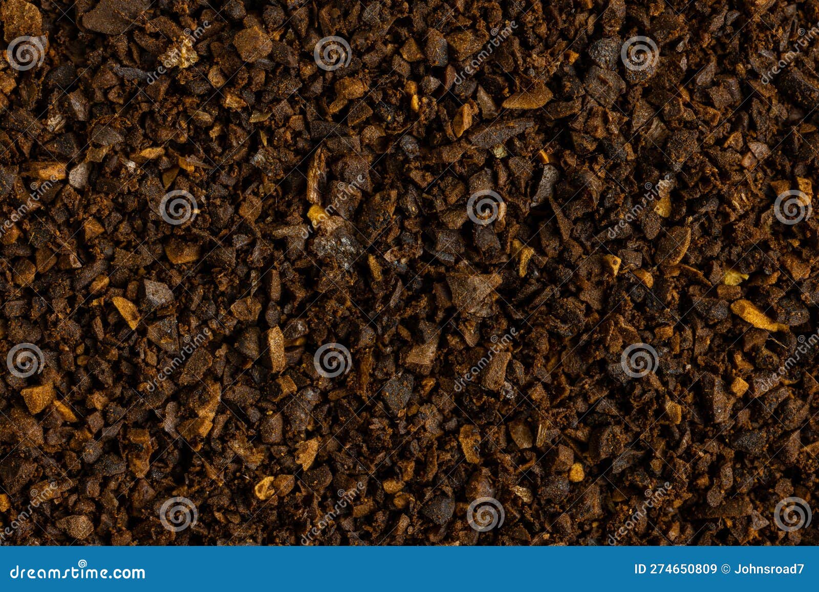 Light Roast Coffee Grounds Background Stock Image - Image of grounds ...