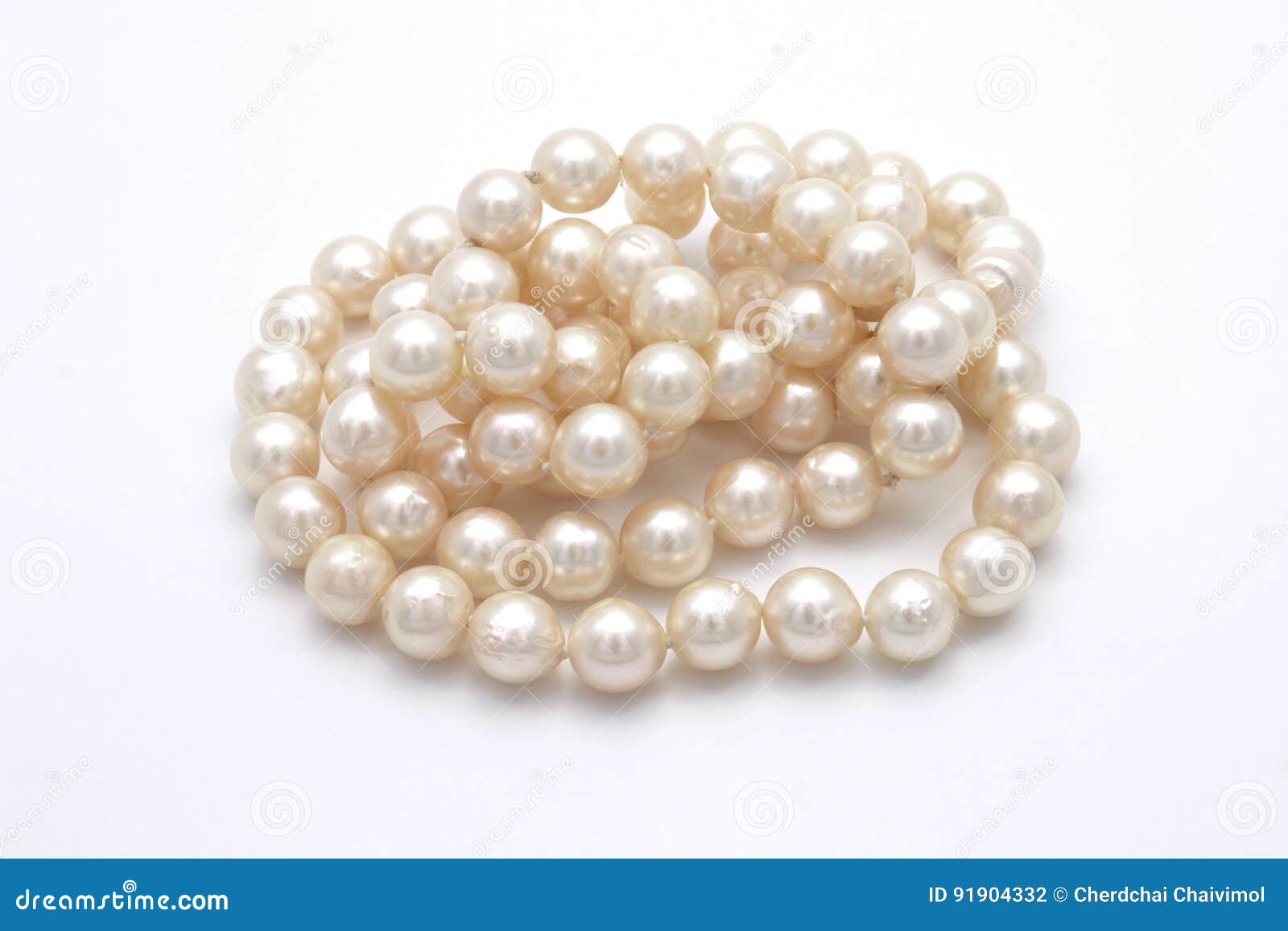 Pile Of Pearls In Pale Shades Royalty-Free Stock Image | CartoonDealer ...