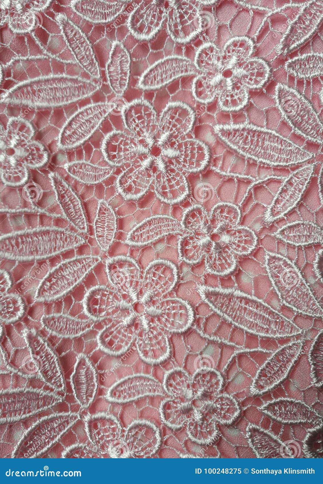 Pink lace texture stock image. Image of material, design - 100248275