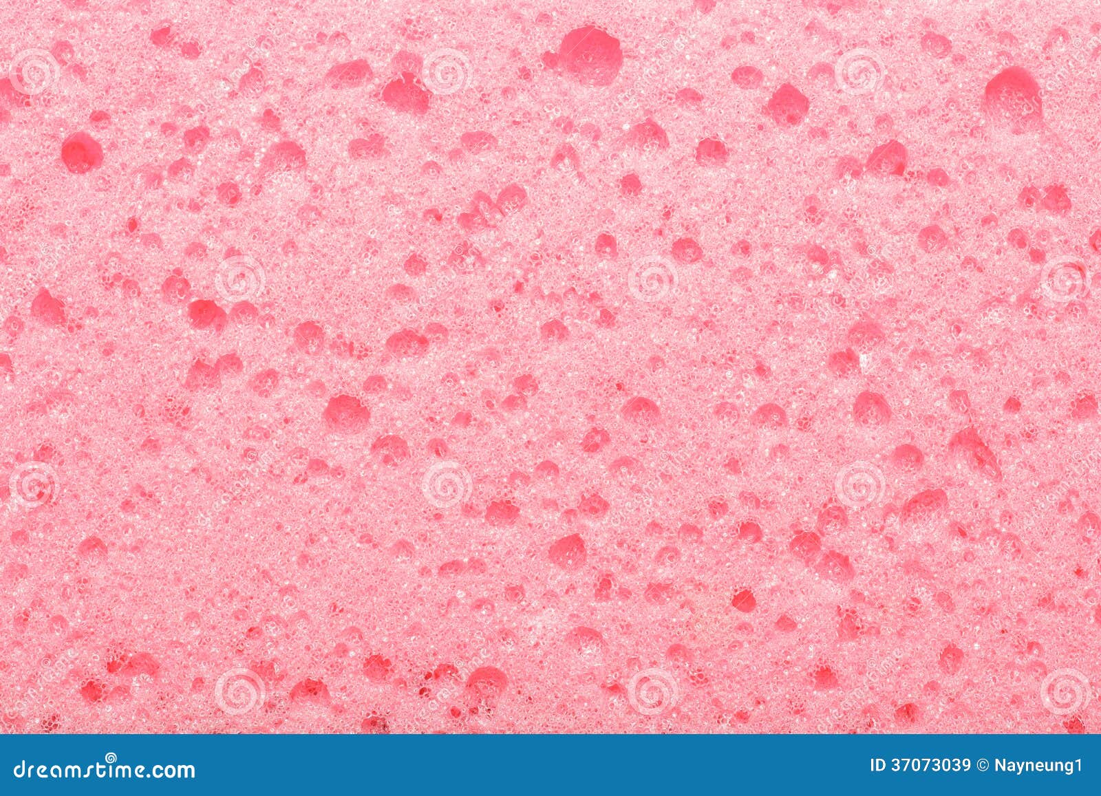 Closeup Pink Washing Sponge Texture. Stock Image - Image of equipment ...