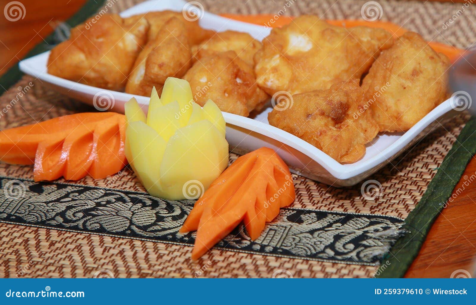 Closeup of a Plate of Tahu Goreng Stock Photo - Image of tasty, dish ...