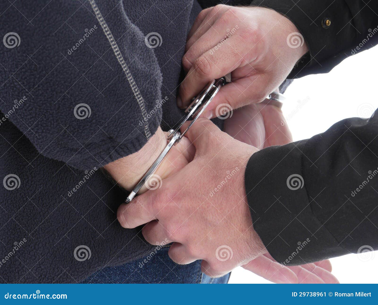 Arresting stock image. Image of hands, officer, male - 29738961