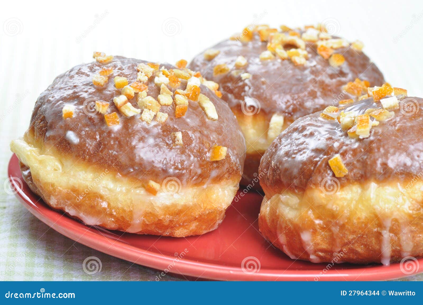 Closeup of polish donuts. stock photo. Image of fast - 27964344