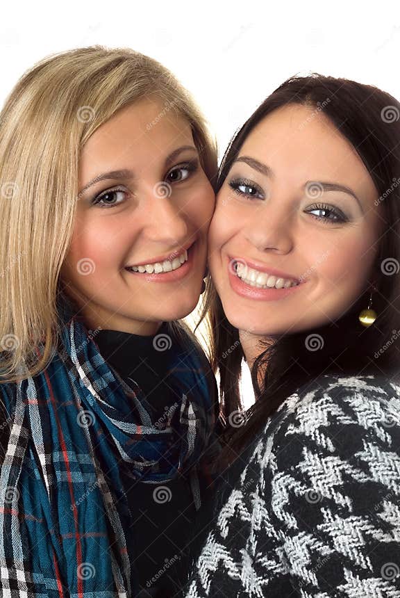Closeup Portrait Of Beautiful Women Stock Image Image Of Girlfriends