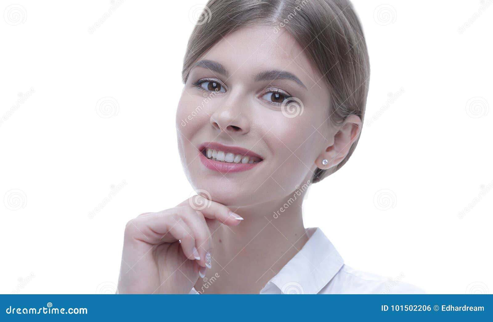 Closeup.portrait of a Confident Young Woman Stock Photo - Image of ... Closeup.portrait of a Confident Young Woman Stock Photo - Image of ...