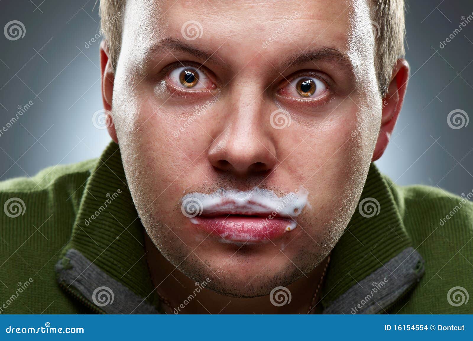 Closeup Portrait of Funny Man. Stock Photo - Image of close, humor ...