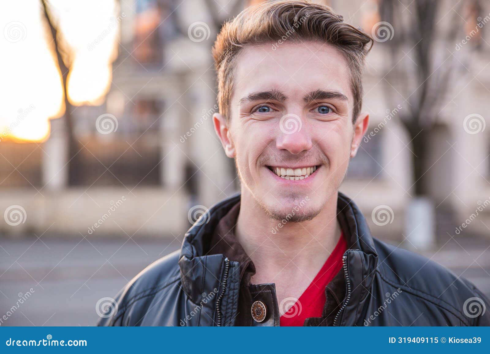 Handsome Smiling Guy Winks, Shows Thumbs Up In Approval, Agree And Like ...