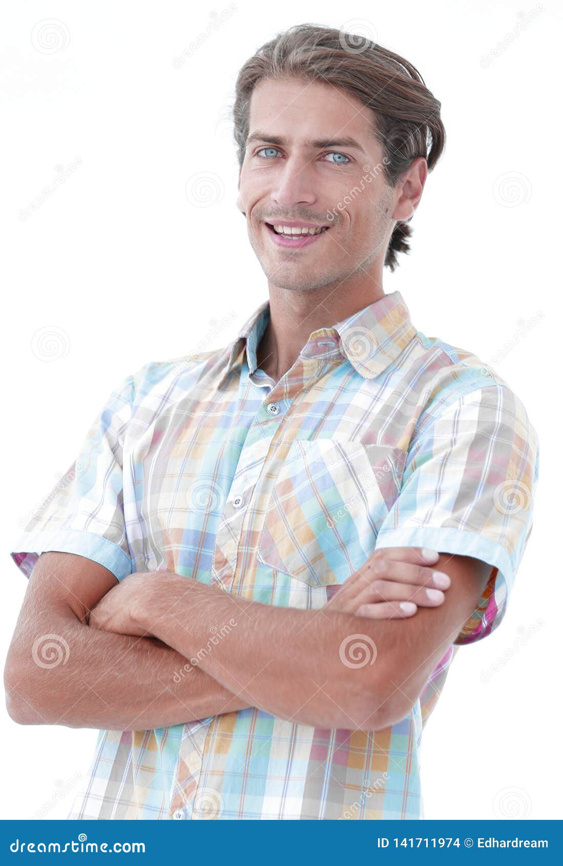 Closeup.portrait of a Modern Guy Stock Photo - Image of confident ...