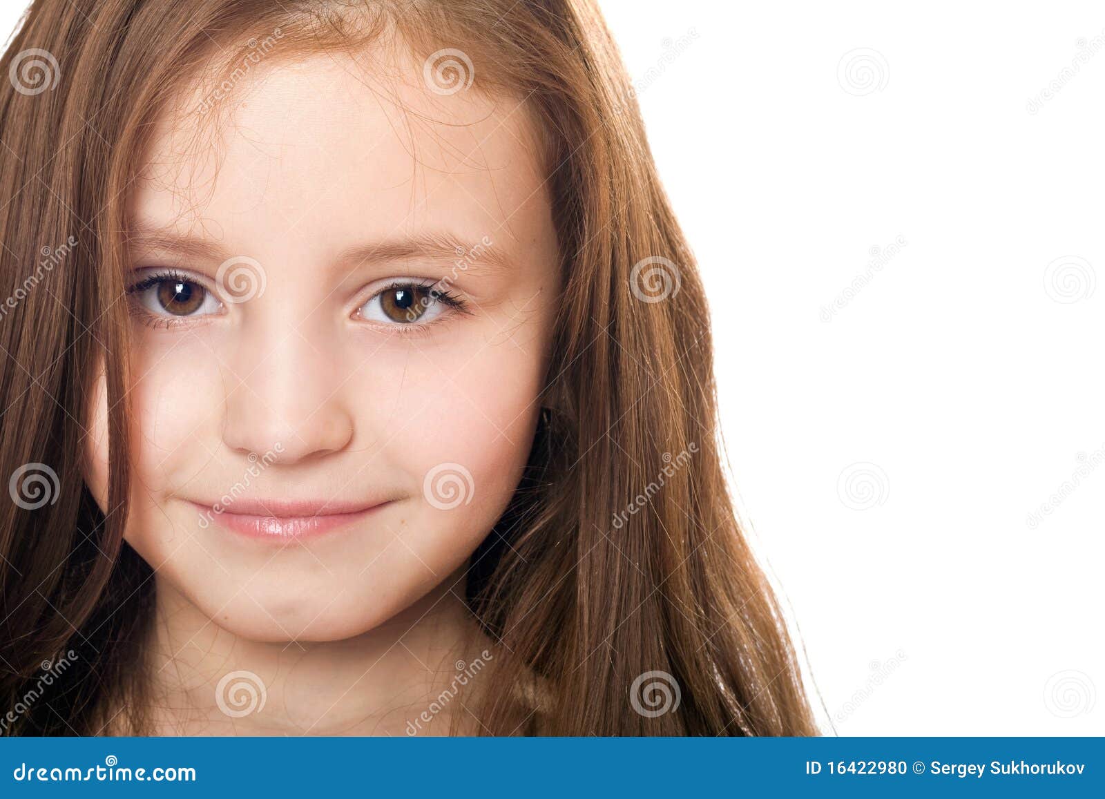 Closeup Portrait of Pretty Little Girl. Isolated Stock Photo - Image of ... Closeup Portrait of Pretty Little Girl. Isolated Stock Photo - Image of ...