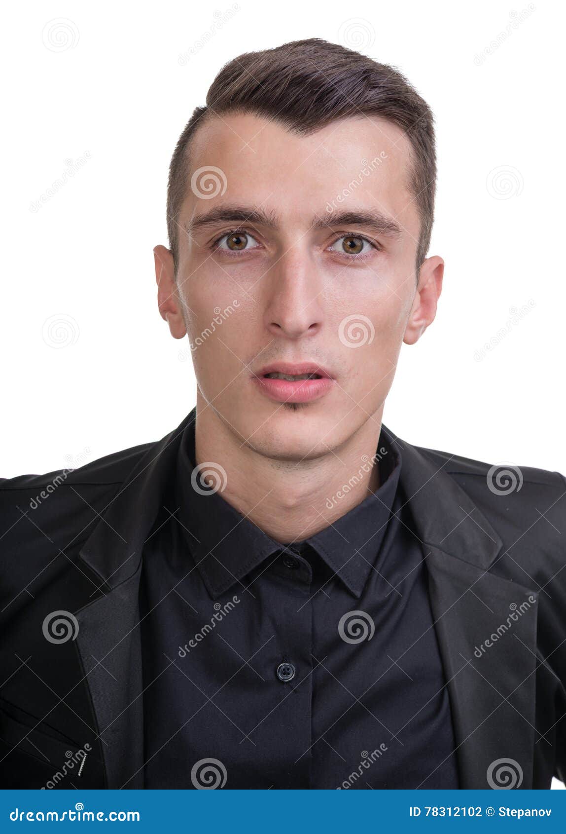 Closeup Portrait of Sad and Depressed Man Isolated on White Stock Photo ... Closeup Portrait of Sad and Depressed Man Isolated on White Stock Photo ...