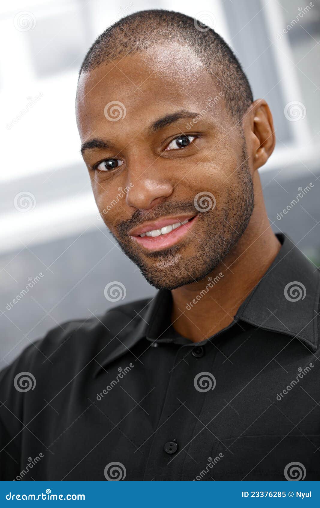 Closeup Portrait of Smiling Black Man Stock Image - Image of people ... Closeup Portrait of Smiling Black Man Stock Image - Image of people ...