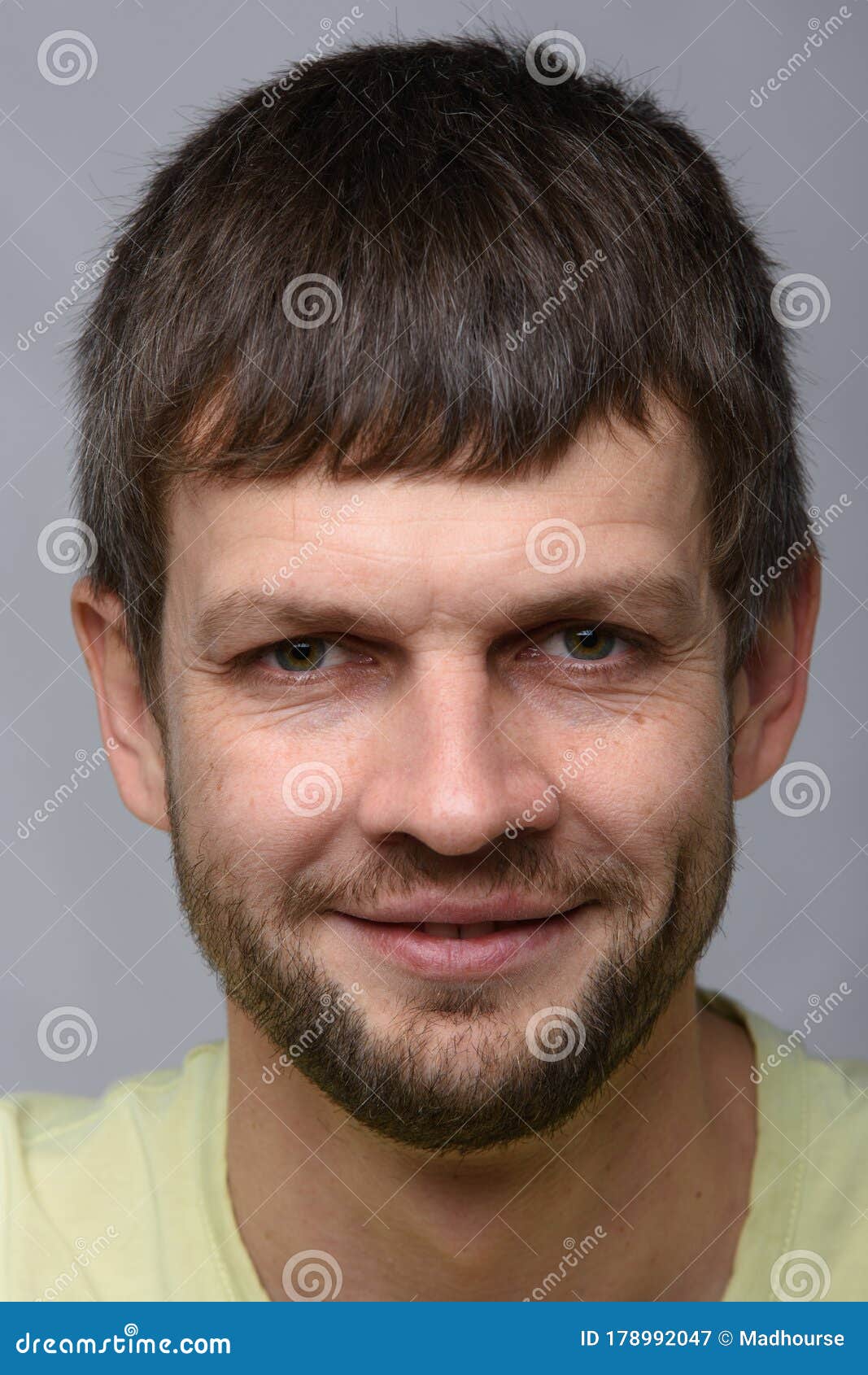 Closeup Portrait of a Successful Smiling Man of European Appearance ... Closeup Portrait of a Successful Smiling Man of European Appearance ...