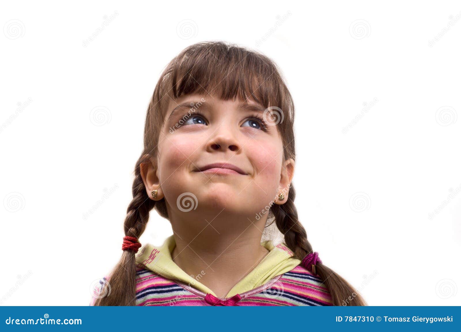 Closeup Portrait of a Young Girl. Stock Photo - Image of single, face ...