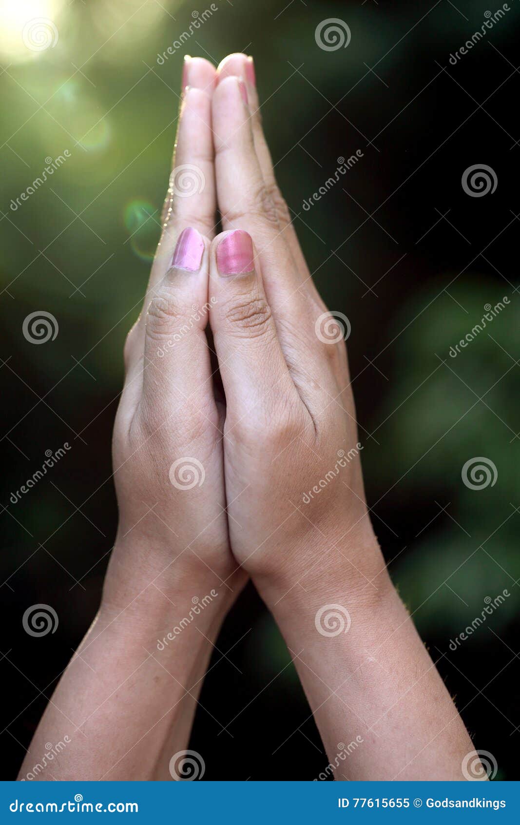 Closeup of praying hands stock image. Image of closeup - 77615655