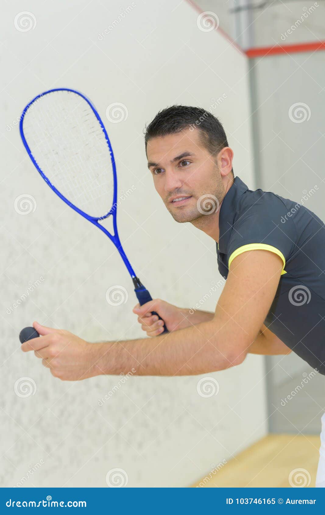 Closeup Professional Tennis Trainer Stock Image - Image of lesson ...