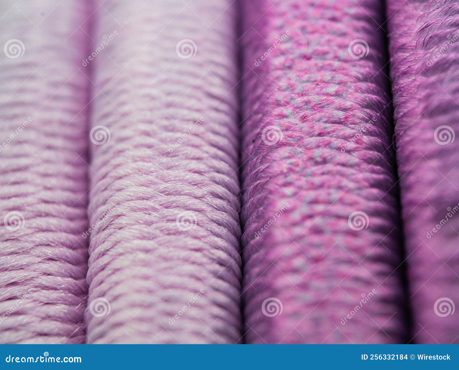 Closeup of Purple and Pink Hair Elastic Texture Stock Photo - Image of ...