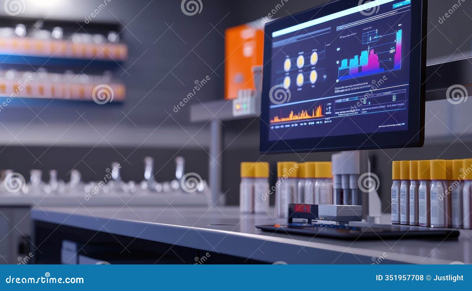 A Closeup of a Quality Control Station Featuring AR Data Showing Defect ...