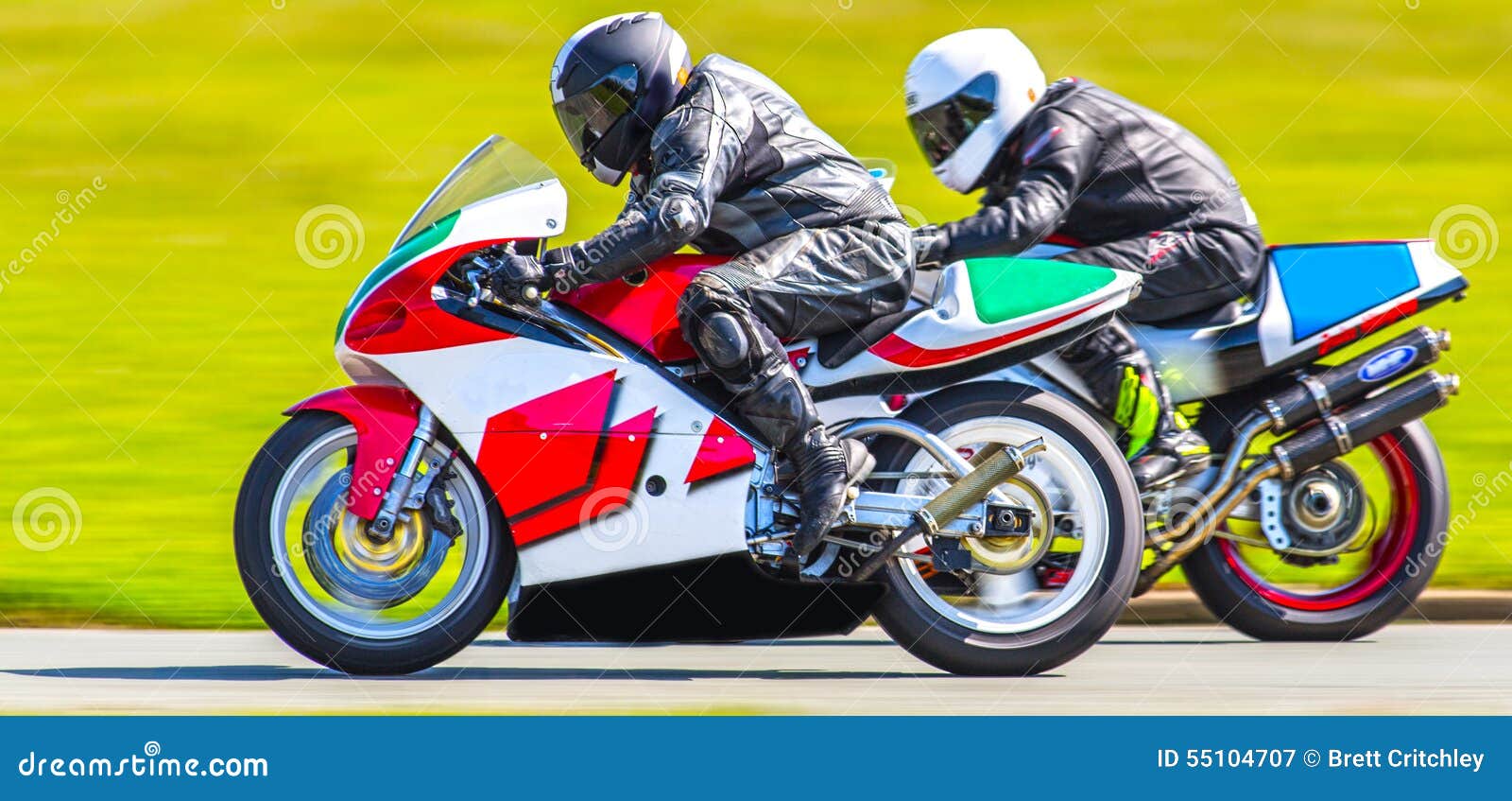 Closeup racing motorbikes stock image. Image of sport - 55104707
