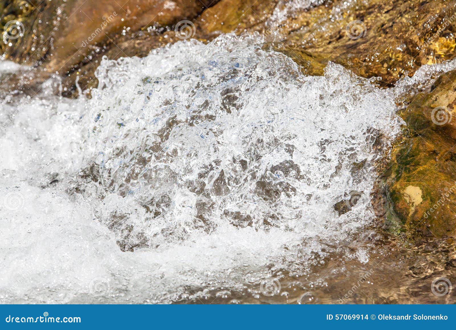 Closeup Rapid Waters of River Strong Stock Photo - Image of current ...