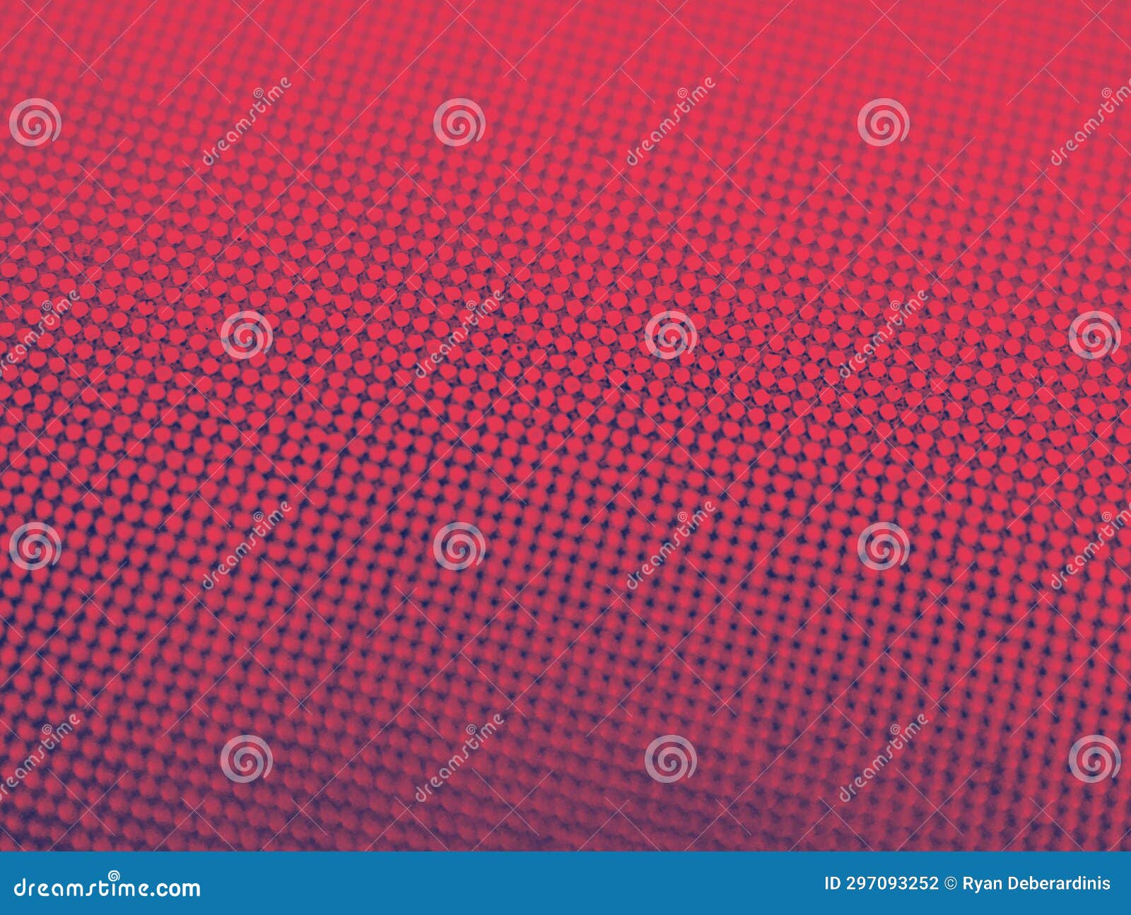 Closeup of a Real Vintage Comic Book Page with Pattern of Red and Blue ...