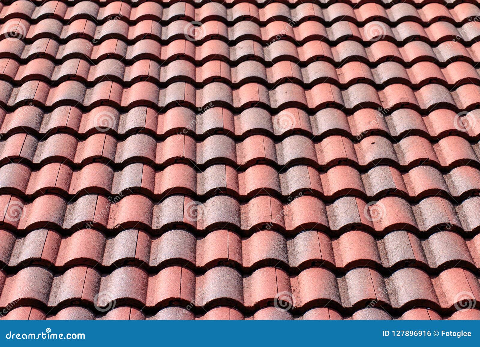 Closeup of Red Roof Texture Stock Photo - Image of design, modern ...