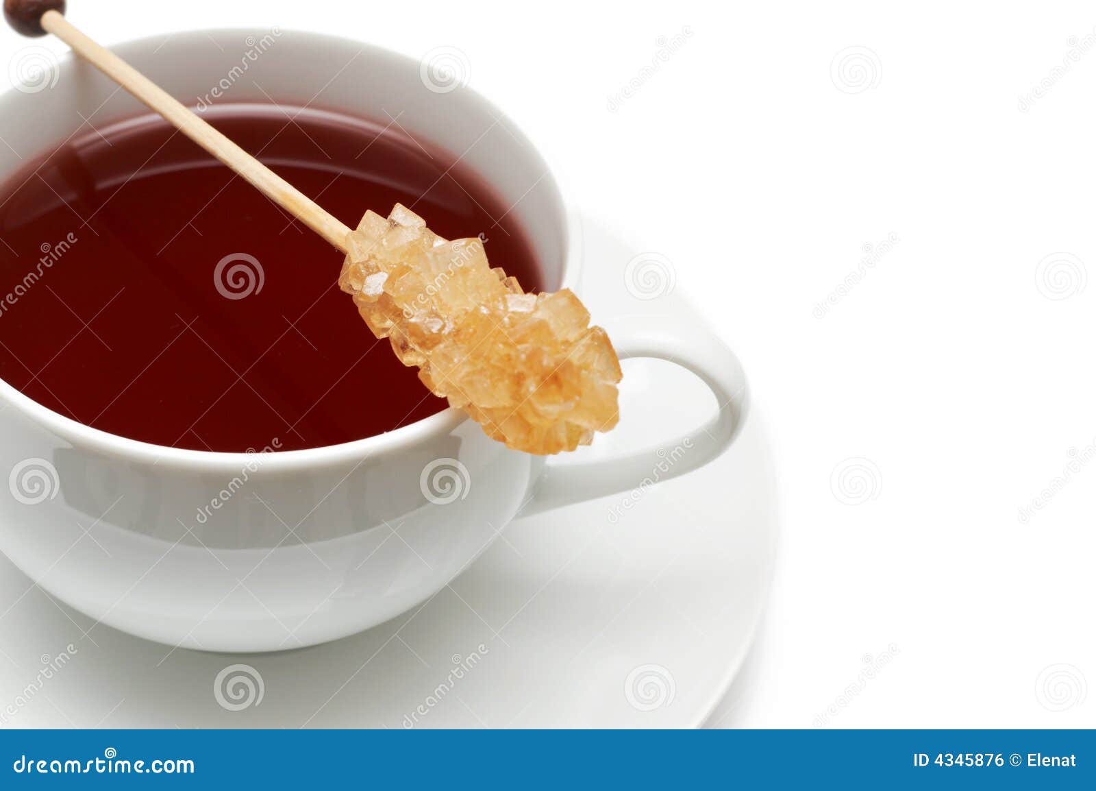 Closeup of Red Tea with Sugar Stock Photo - Image of espresso, healing ...
