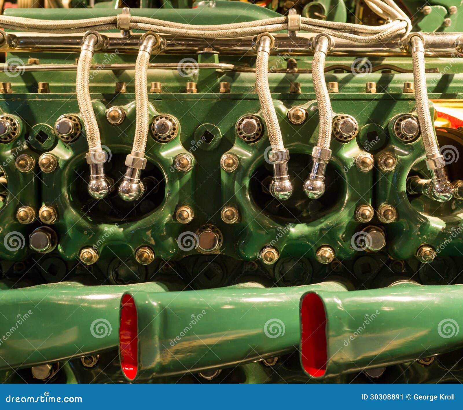 Airplane Engine Closeup stock image. Image of power, motor - 30308891