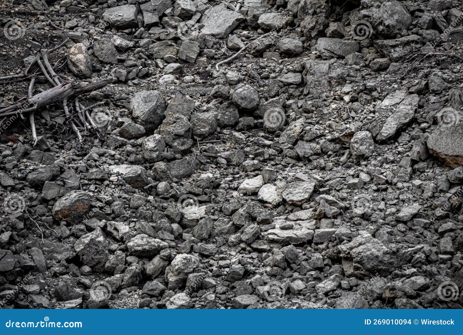 Closeup of rocks on ground stock photo. Image of stones - 269010094