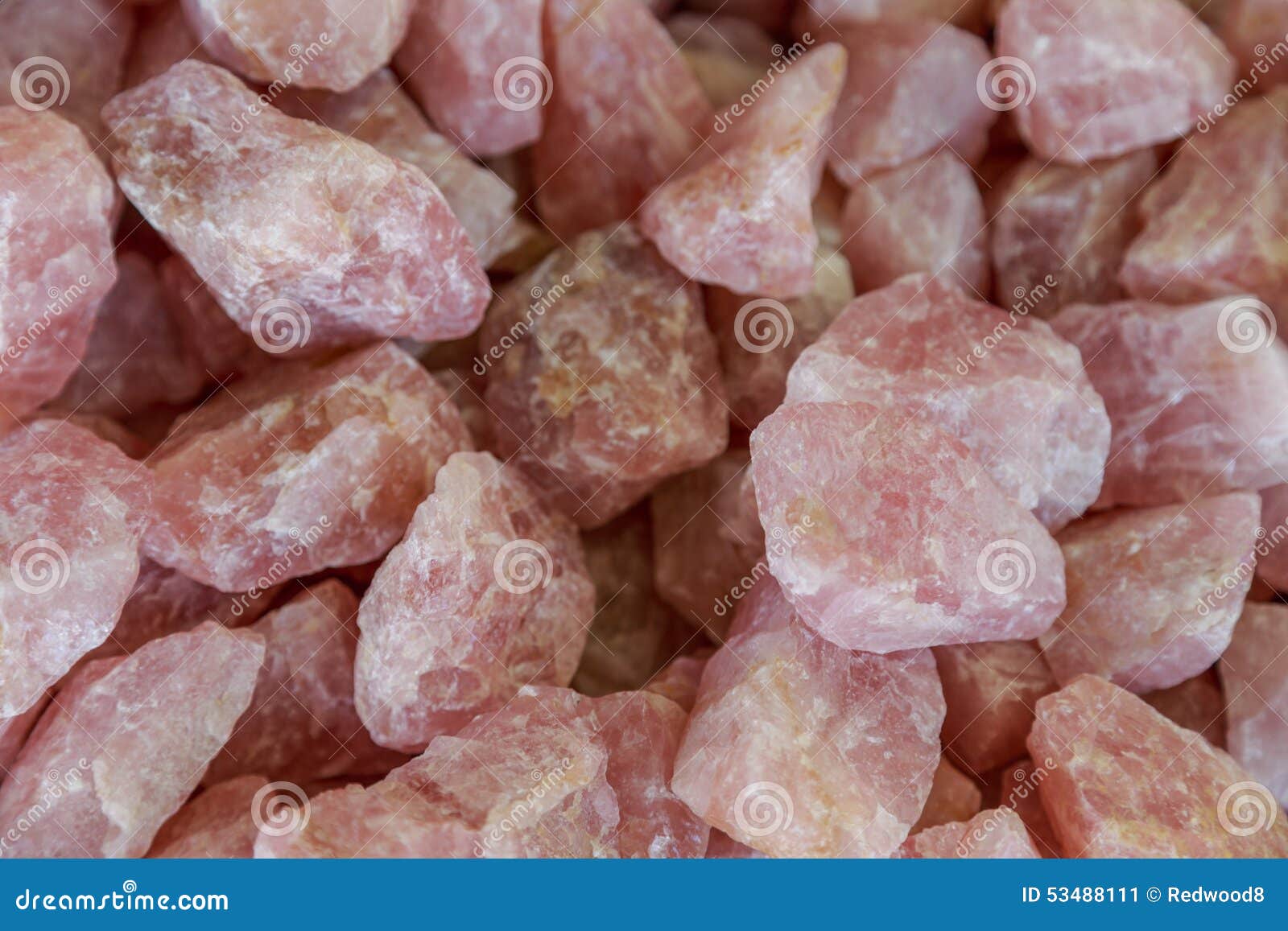 Closeup of Rose Quartz Pieces. Stock Image - Image of backgrounds ...