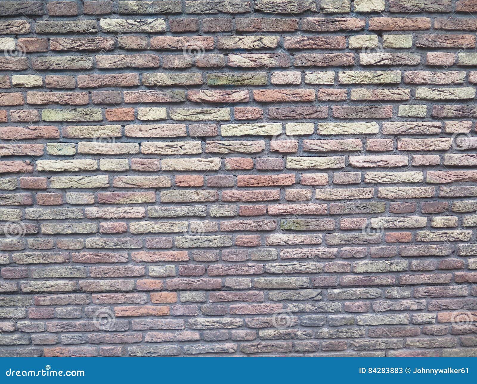 Closeup of Rustic Brick Wall Stock Image - Image of brick, plaster ...