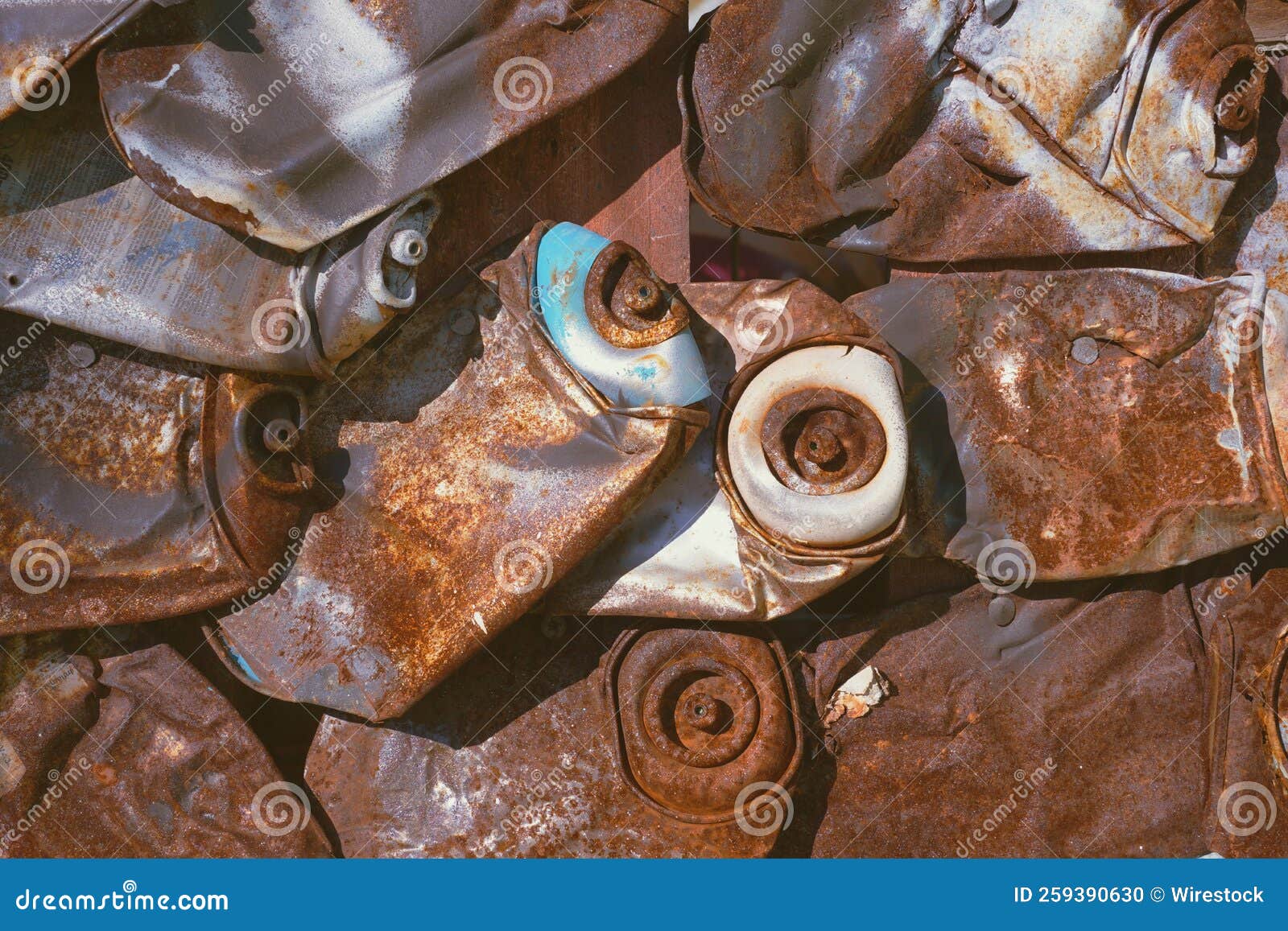 Rusty Compressed Gas Cylinders Royalty-Free Stock Photo | CartoonDealer ...