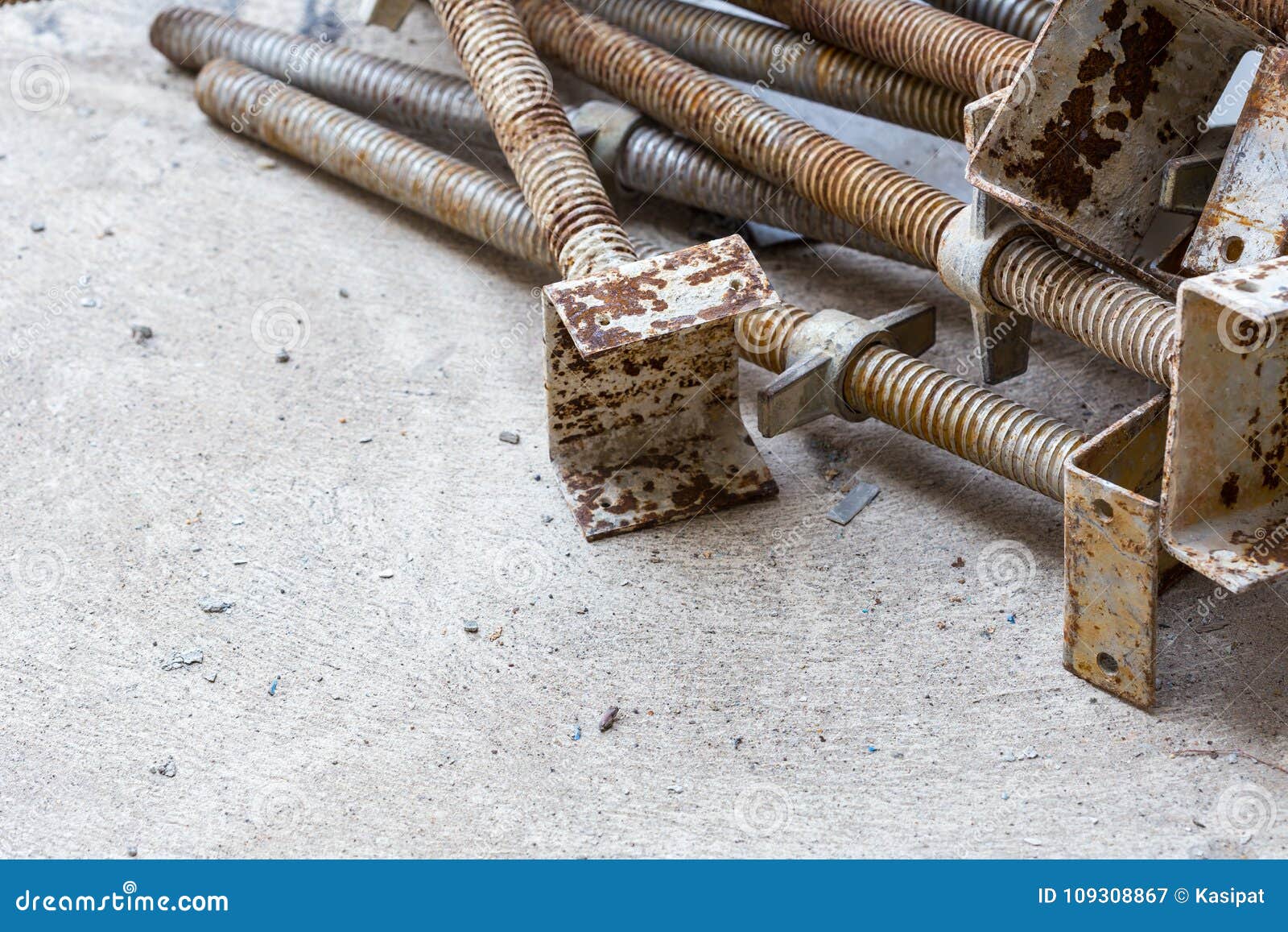 Rusty scaffold stock image. Image of rusty, background - 109308867