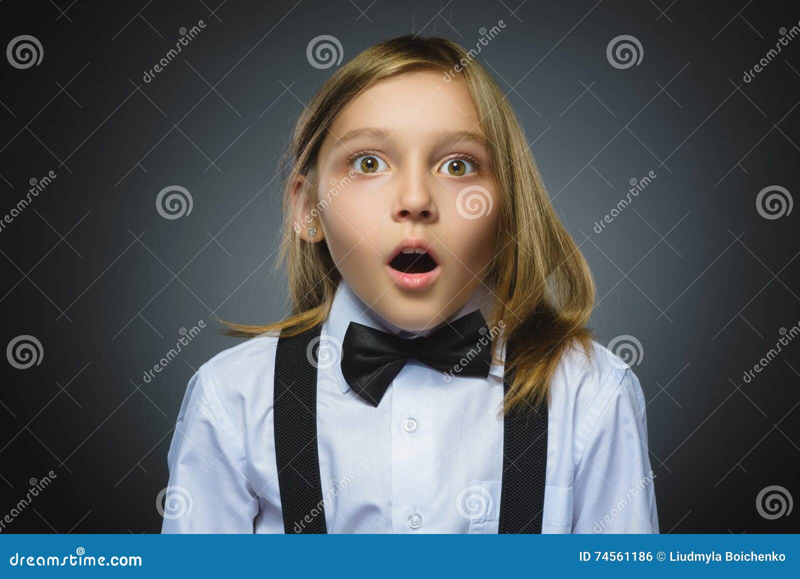 Closeup Sad Girl with Worried Stressed Face Expression Stock Photo ...