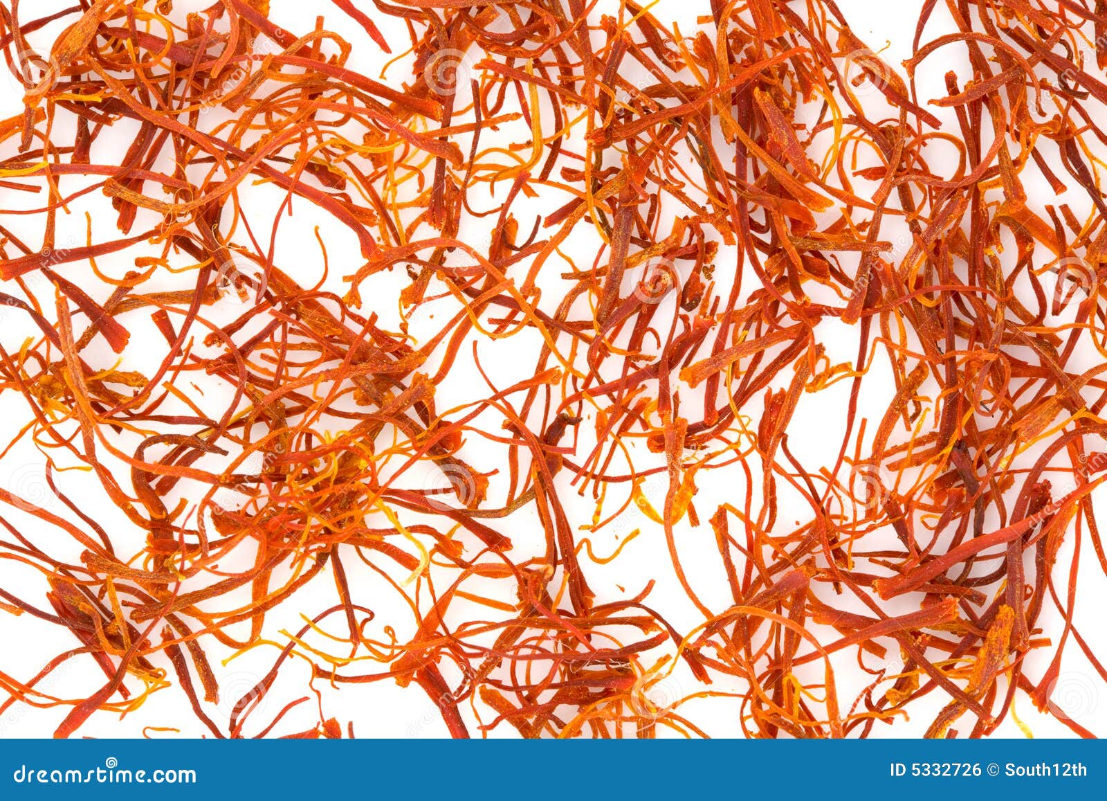 Closeup of Saffron stock photo. Image of white, yellow - 5332726
