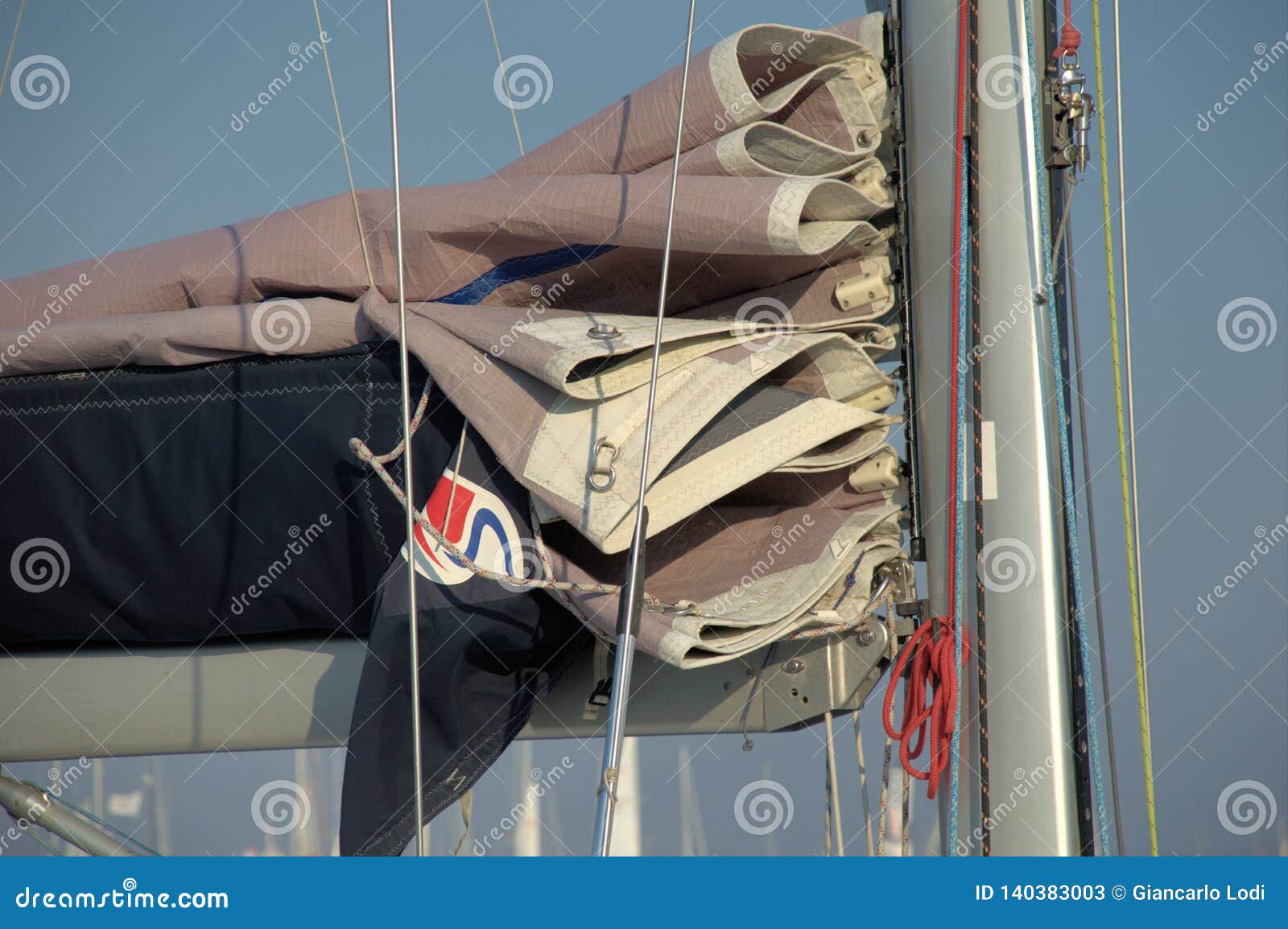 Closeup sail detail view editorial stock photo. Image of boating ...
