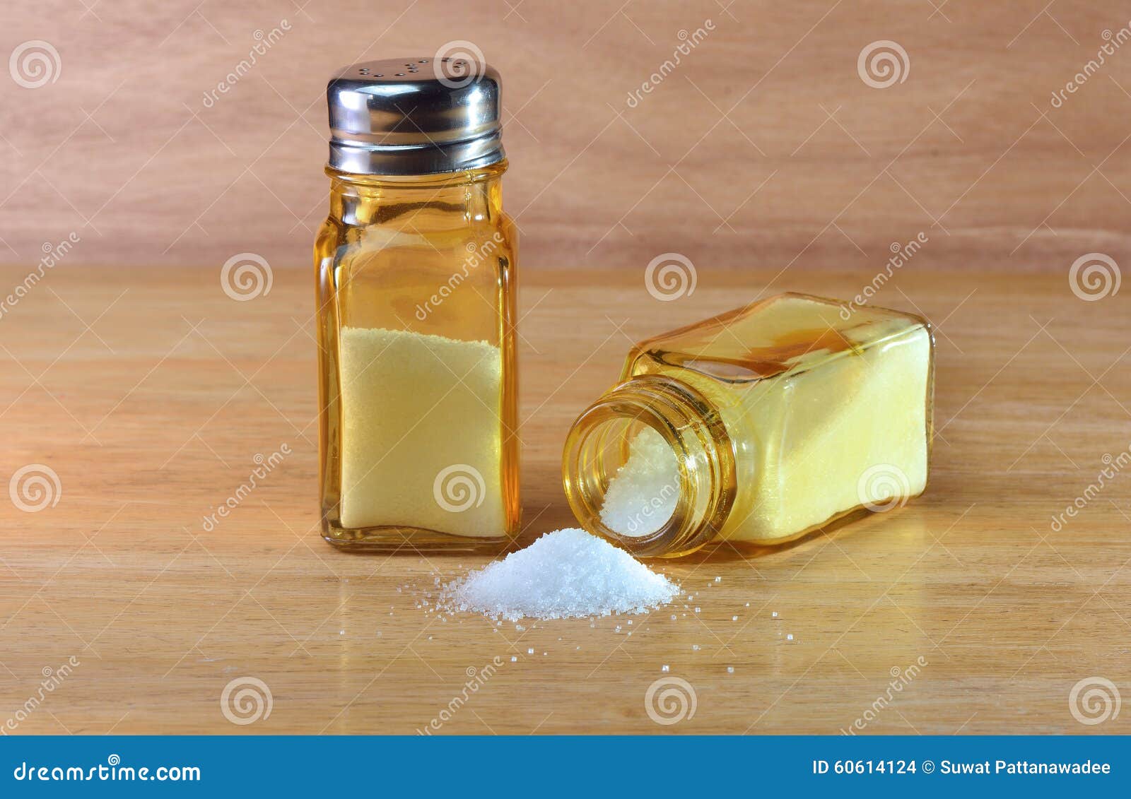 Closeup salt in bottle. stock photo. Image of eating - 60614124