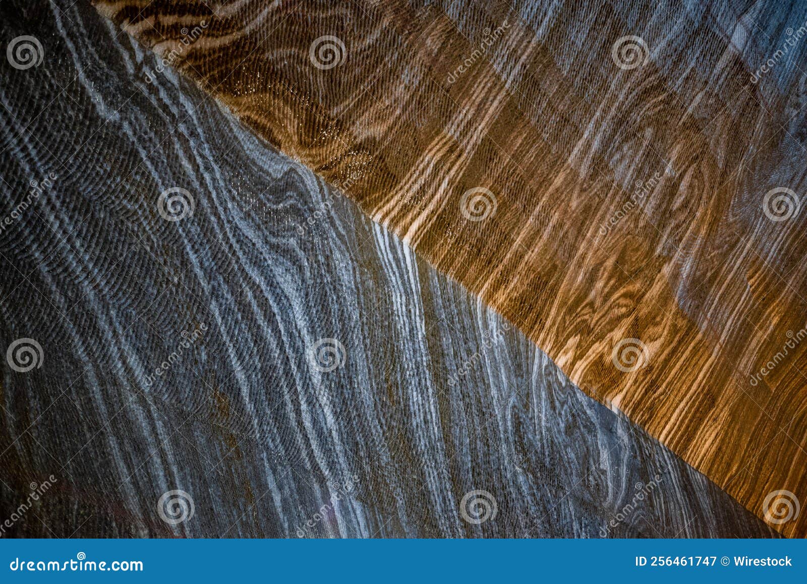 Closeup of a Salt Mine Wall with Beautiful Textures and Patterns Stock ...