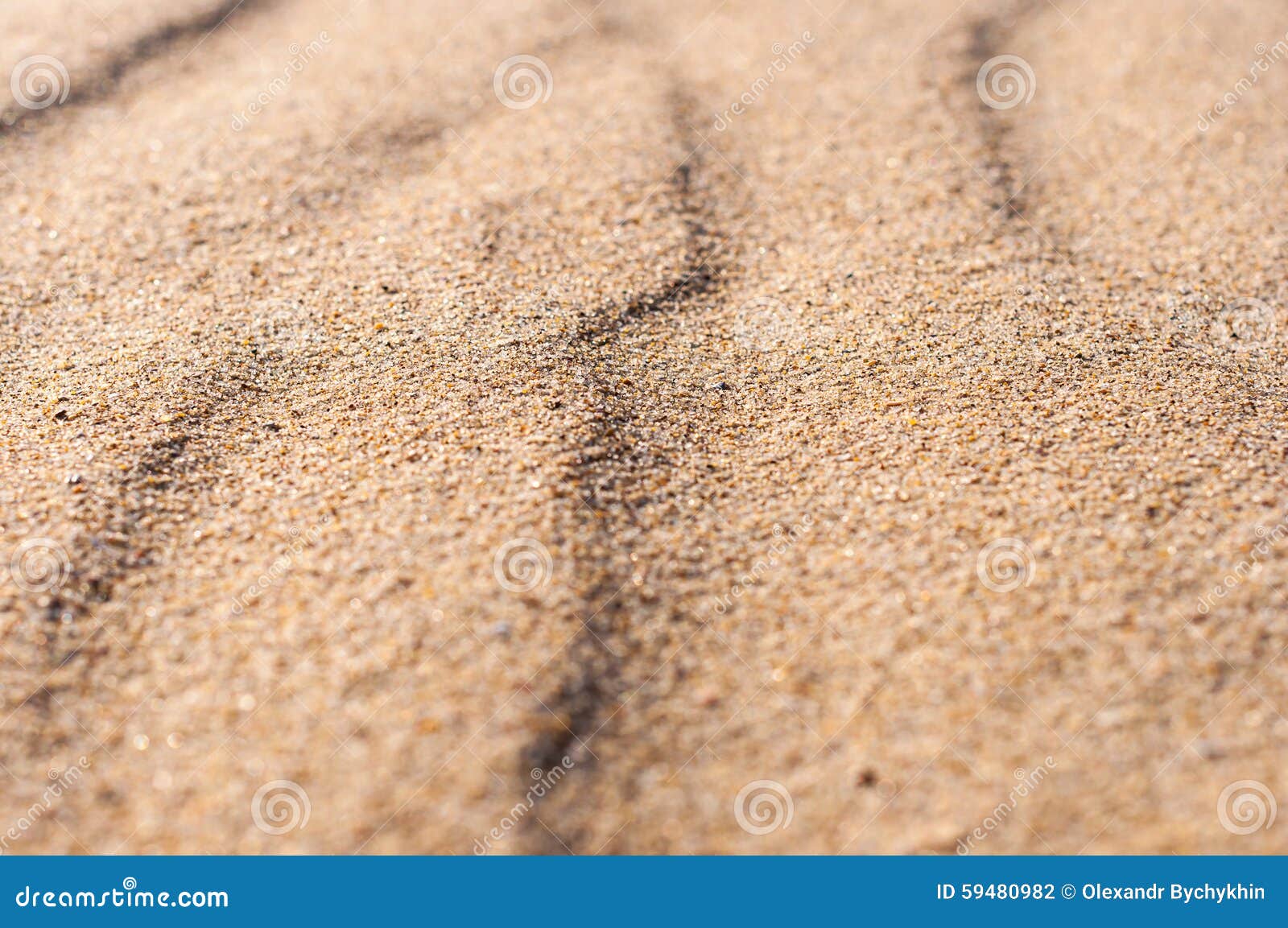 Closeup Sand Pattern of a Beach in the Summer Stock Photo - Image of ...