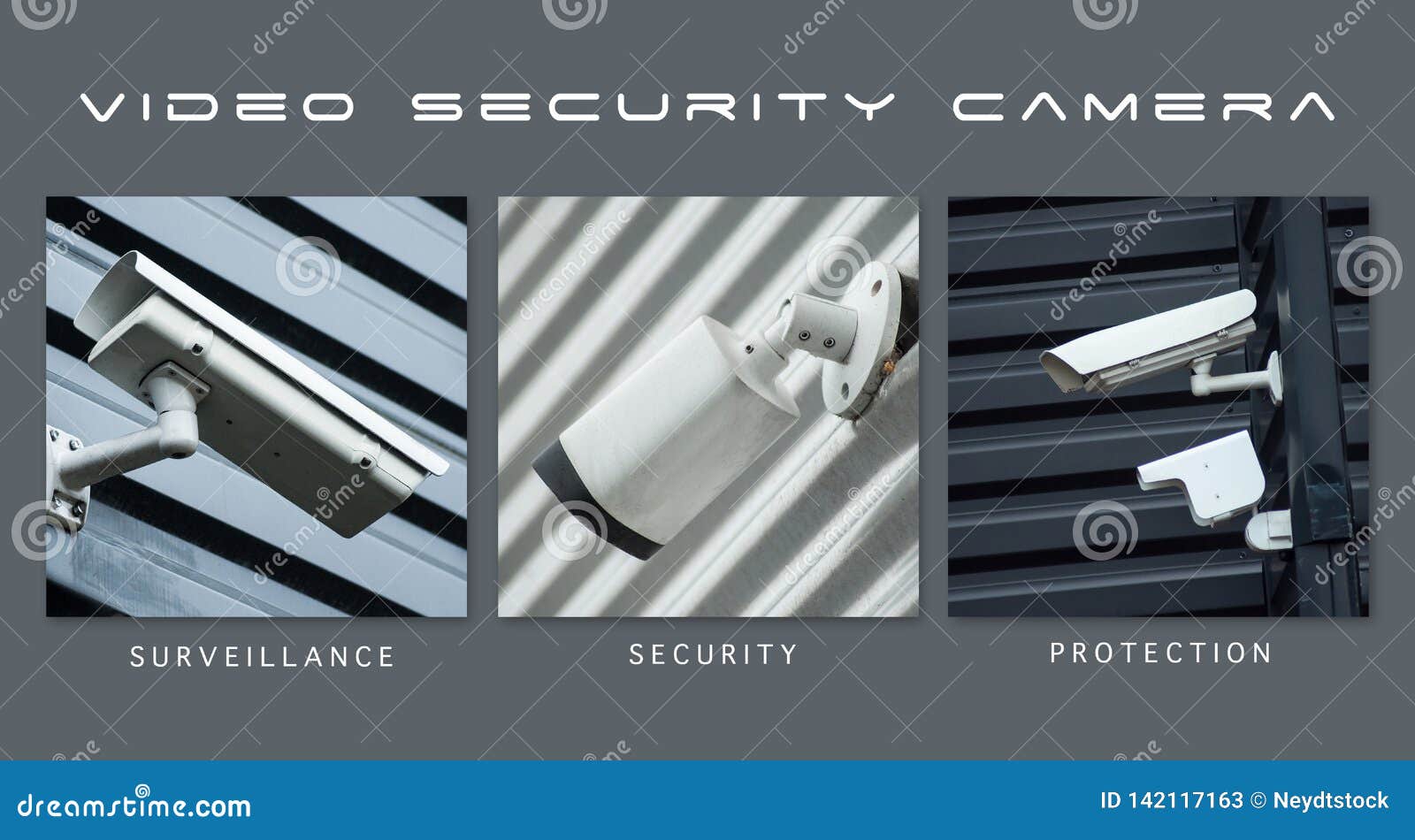 Security Cameras of Security - Collage with Text : Surveillance ...