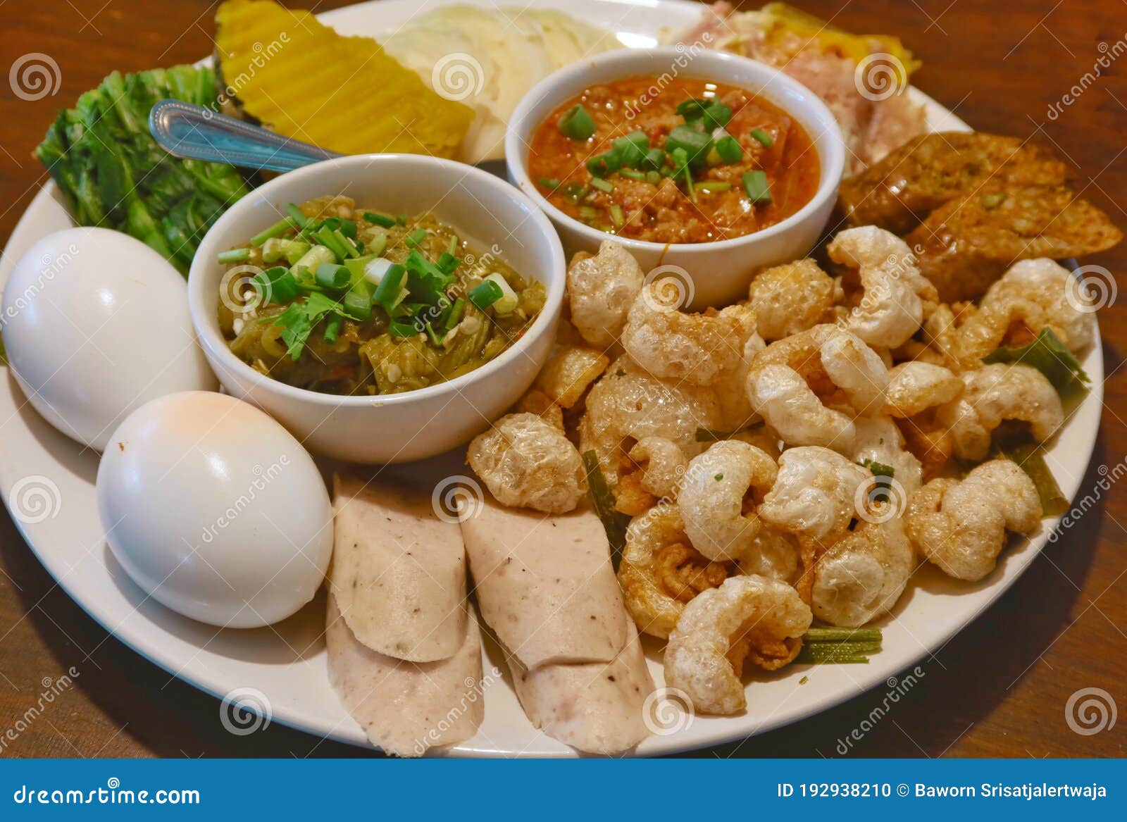 Closeup Set of Northern Food Style Stock Photo - Image of delicious ...